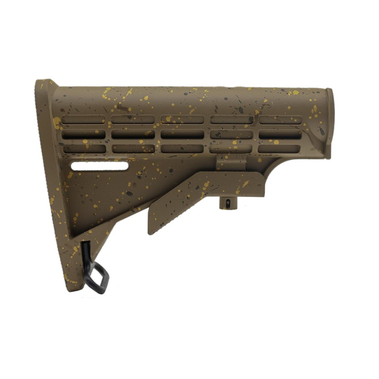 AR-15 Collapsible Standard Stock Mil Spec - CERAKOTE SPLATTER - Base ...